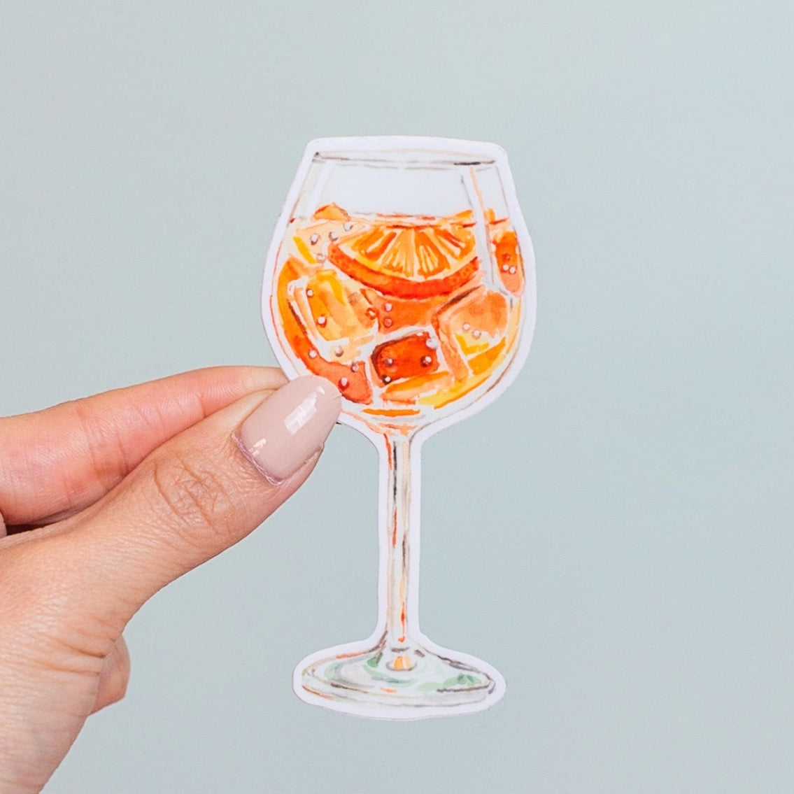 Aperol Spritz Cocktail Sticker – kathyphantastic