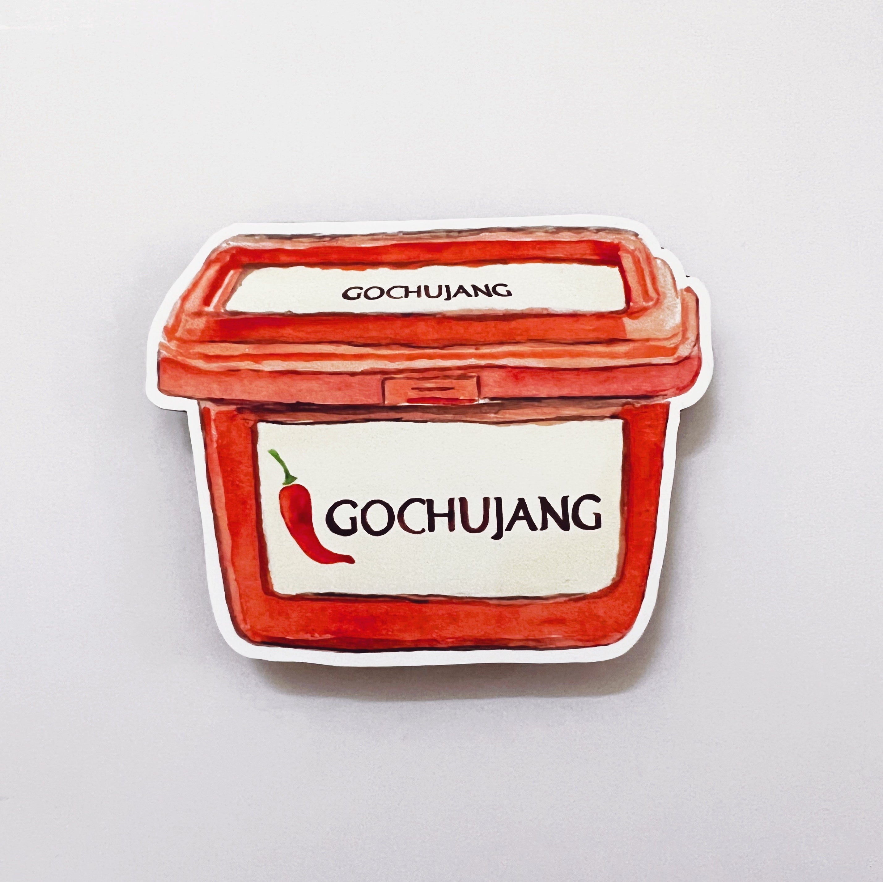 Korean Gochujang Paste Magnet – kathyphantastic